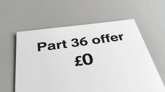 Part 36 offer that included nothing for counterclaim “not a genuine ...